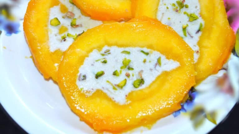 Stuffed Mango Kulfi | How to make Stuffed Mango Kulfi in Delhi Style