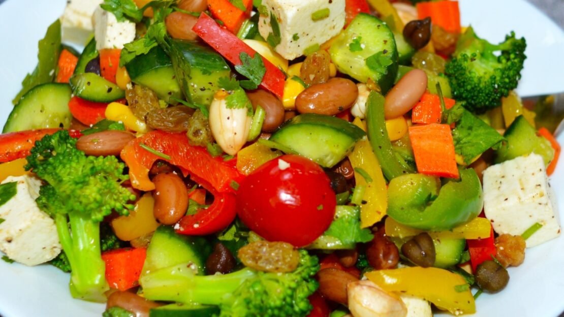 Protein Salad Recipe | How to make high protein Salad