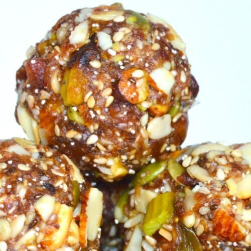Dry Fruit Laddu | How to make Dry Fruit Ladoo