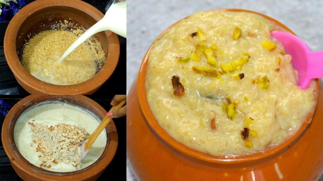 Daliya ki Kheer | How to cook Daliya ki Kheer in Claypot