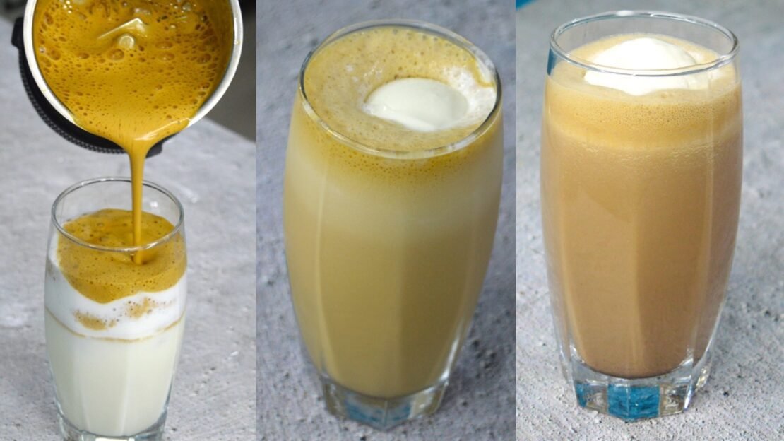 3 Types of Cold Coffee | How to make Instant Cold Coffee